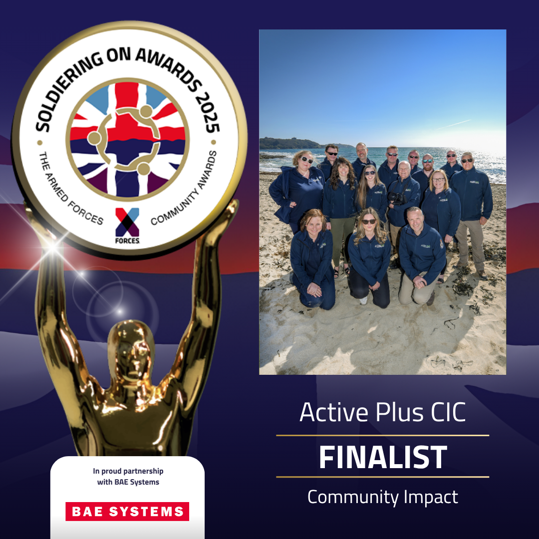 Soldiering On Awards 2025 Finalist! - Active Plus
